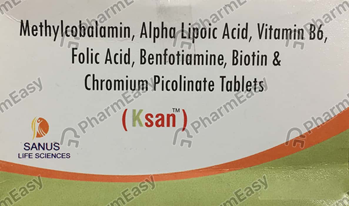 Buy Ksan Strip Of 10 Tablets Online at Flat 15% OFF | PharmEasy