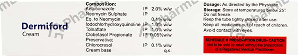 Buy Dermiford Cream 15gm Online at Flat 15% OFF | PharmEasy