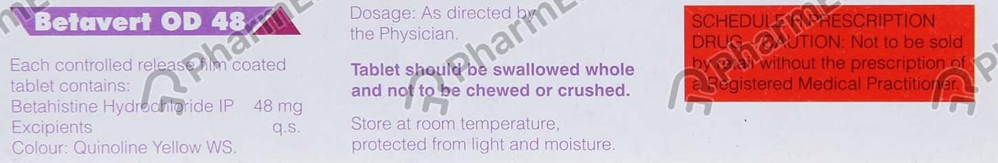 Betagold Od 48 MG Tablet (10): Uses, Side Effects, Price & Dosage ...