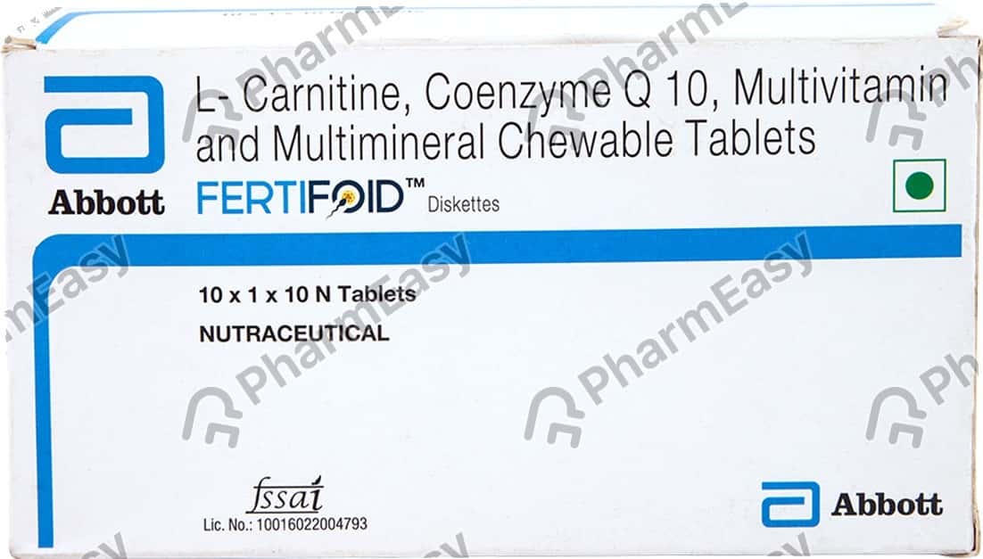 Buy Fertifoid Diskettes Bottle Of 10 Chewable Tablets Online at Flat 15 ...