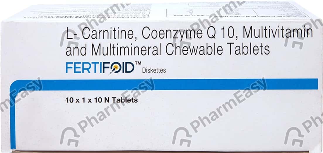 Buy Fertifoid Diskettes Bottle Of 10 Chewable Tablets Online at Flat 15 ...