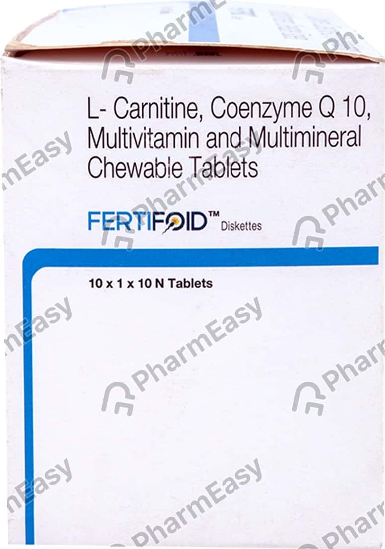 Buy Fertifoid Diskettes Bottle Of 10 Chewable Tablets Online at Flat 15 ...