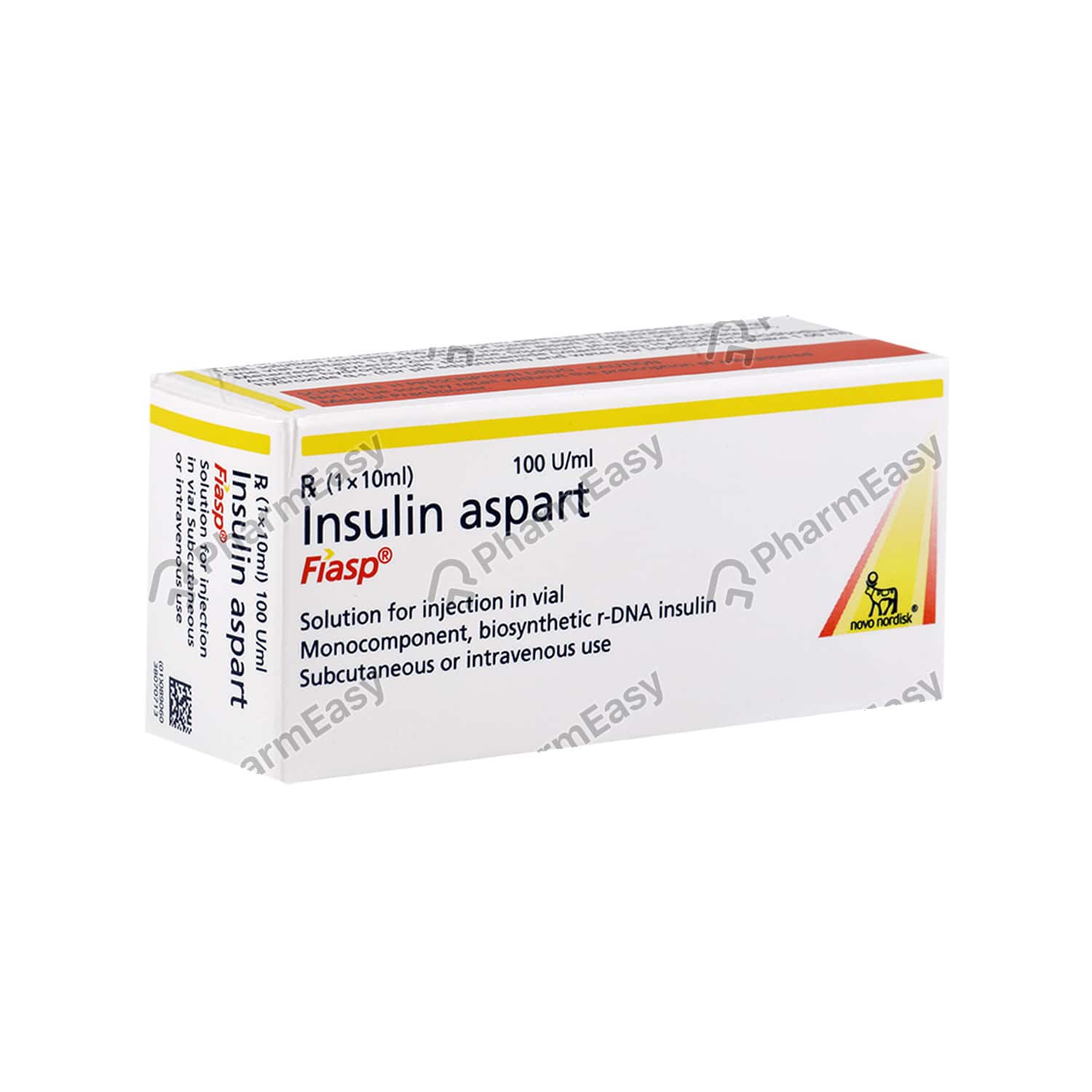 Fiasp 100 IU Solution For Injection (10) - Uses, Side Effects, Dosage ...