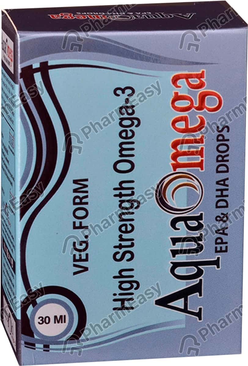 Buy Aquaomega Bottle Of 30ml Drops Online at Flat 15% OFF | PharmEasy