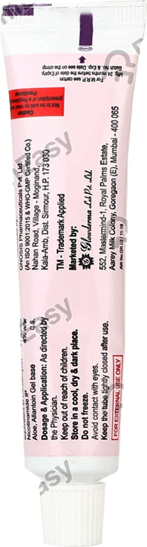 Glocin Gel 30gm: Uses, Side Effects, Price & Dosage | PharmEasy