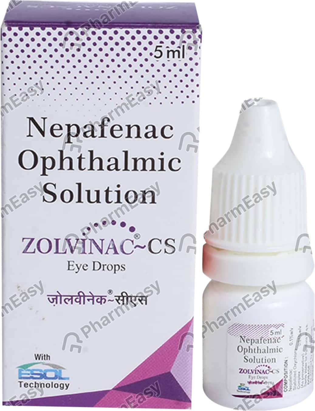 Zolvinac 0.1 %W/V Eye Drop (5): Uses, Side Effects, Price & Dosage ...