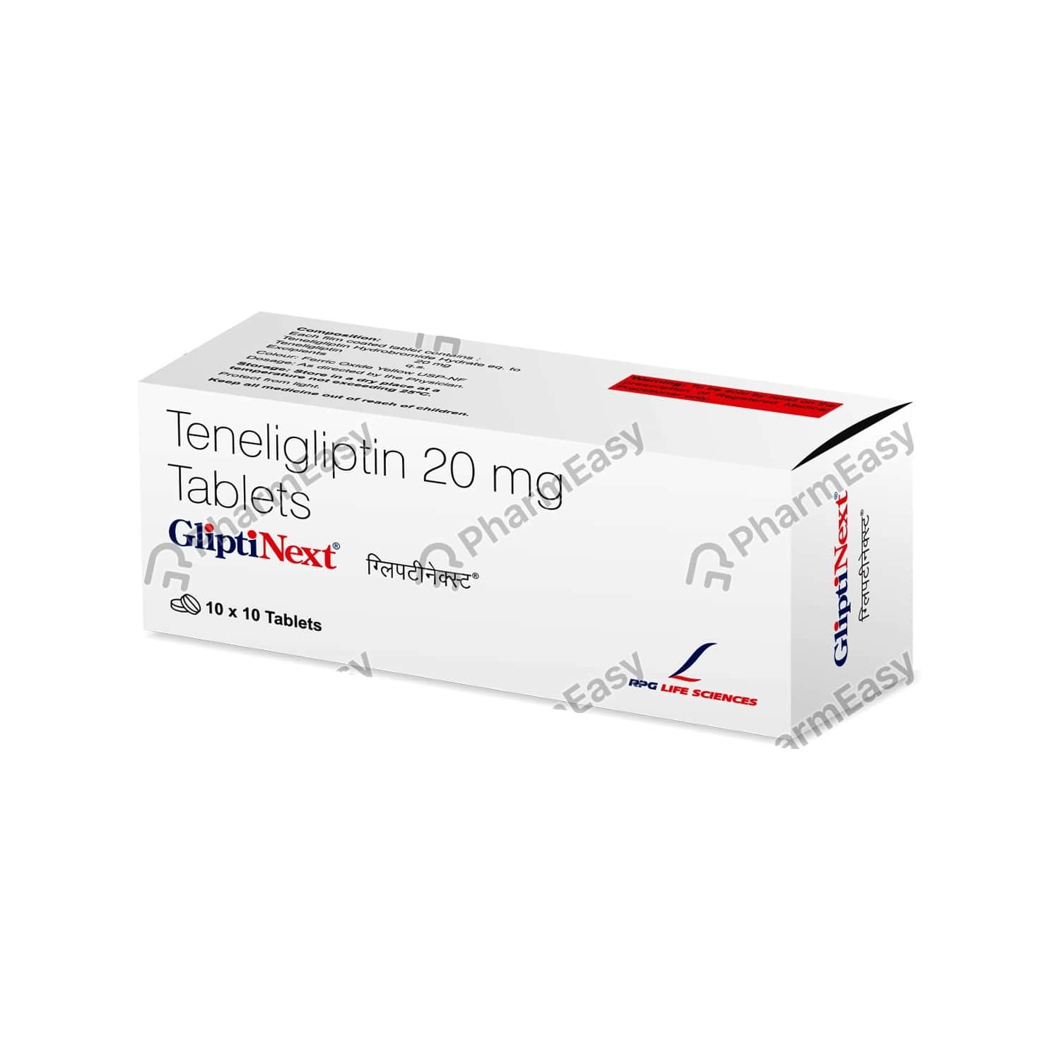 Gliptinext 20 MG Tablet (10) - Uses, Side Effects, Dosage, Composition ...