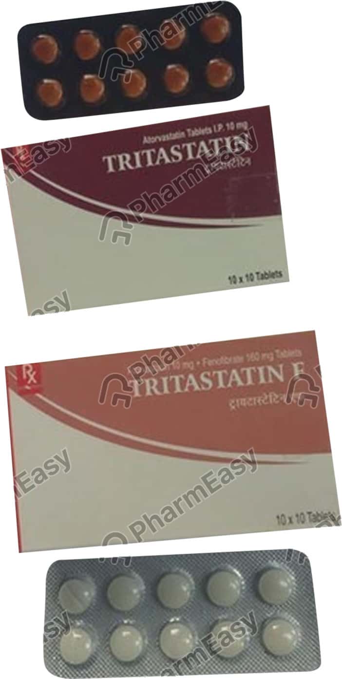 Tritastatin F Strip Of 10 Tablets: Uses, Side Effects, Price & Dosage ...
