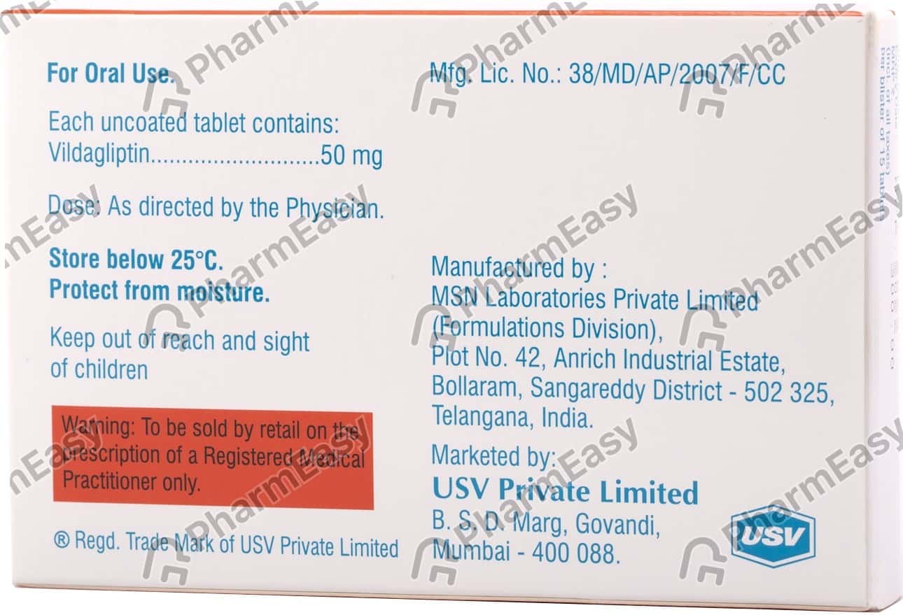 Jalra 50 MG Tablet (15): Uses, Side Effects, Price & Dosage | PharmEasy