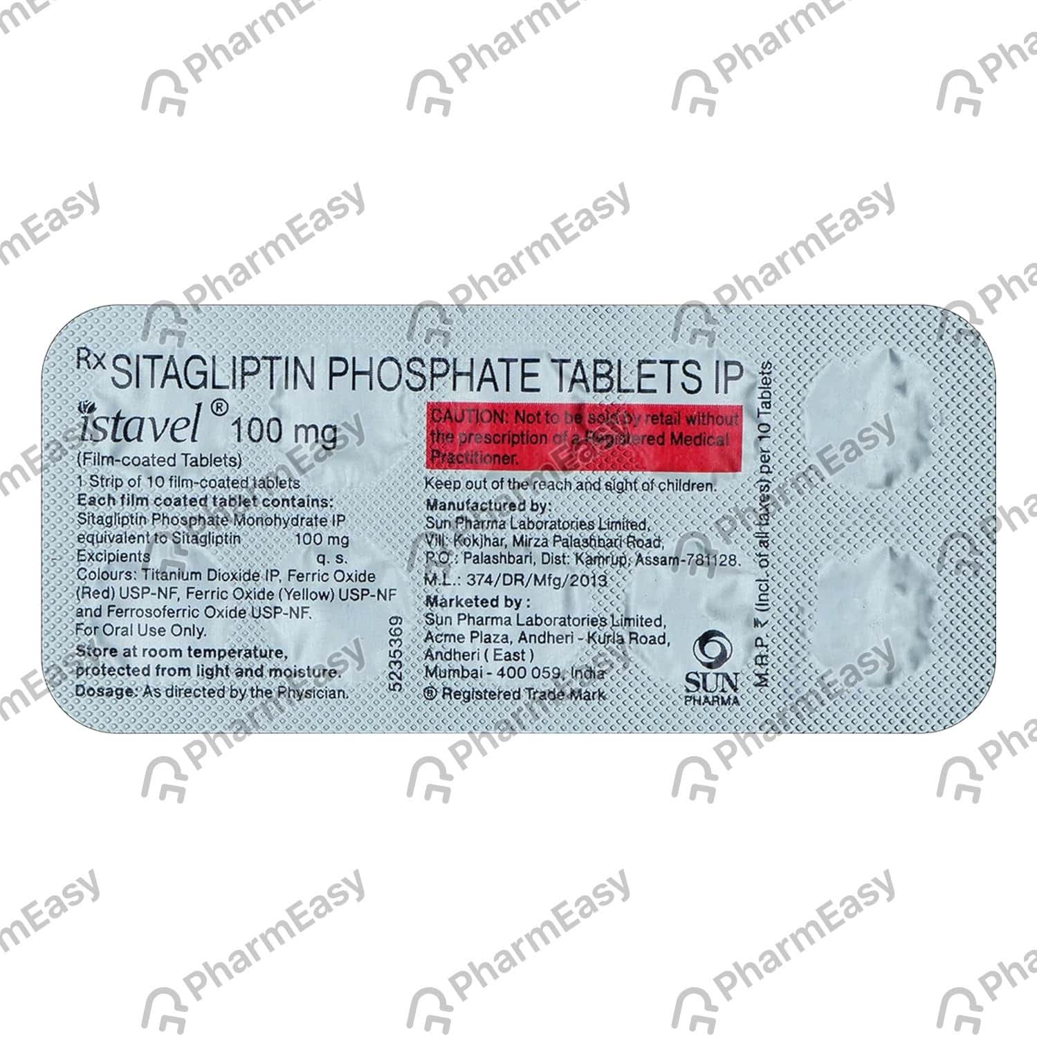 Istavel 100 MG Tablet (10): Uses, Side Effects, Price & Dosage | PharmEasy