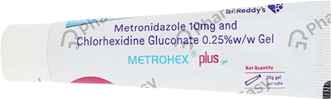 Buy Metrohex Plus Tube Of 20gm Gel Online at Flat 15% OFF | PharmEasy
