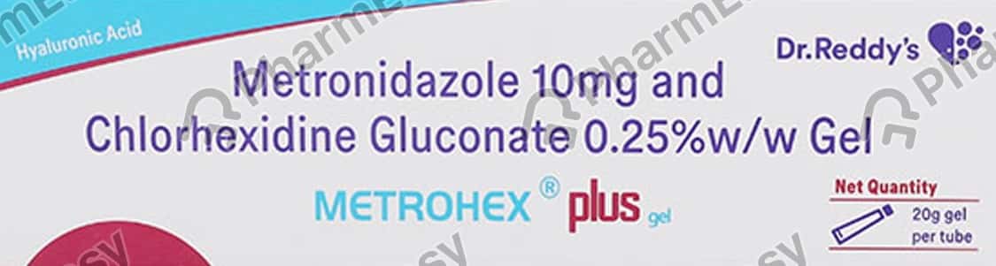 Buy Metrohex Plus Tube Of 20gm Gel Online at Flat 15% OFF | PharmEasy