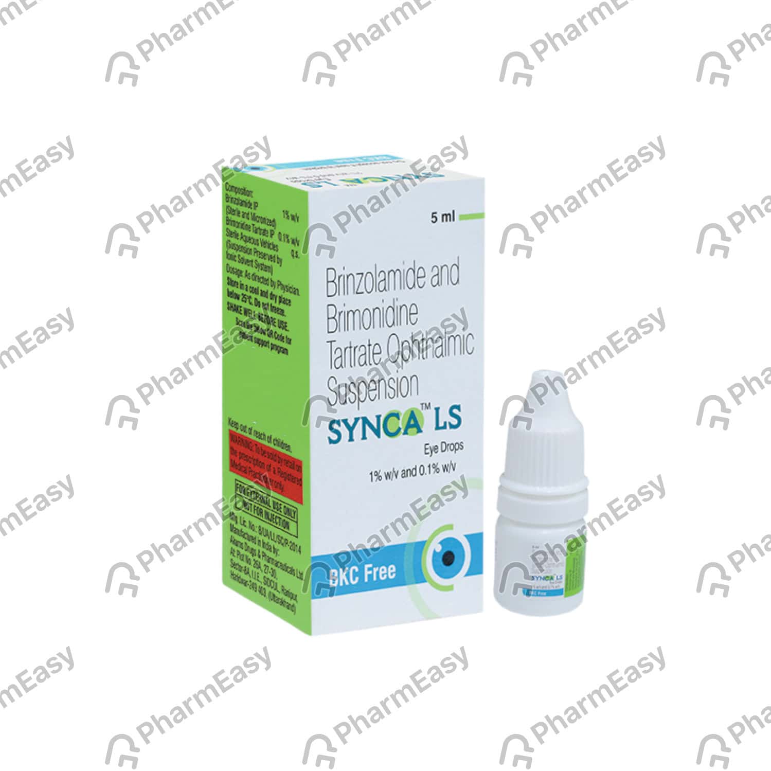 Synca Ls Bkc Free Bottle Of 5ml Eye Drops: Uses, Side Effects, Price & Dosage | PharmEasy
