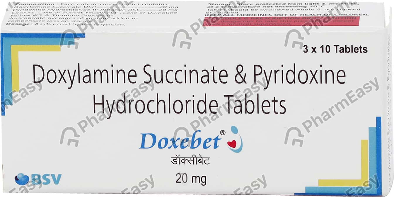 Doxebet 20mg Strip Of 10 Tablets: Uses, Side Effects, Price & Dosage ...