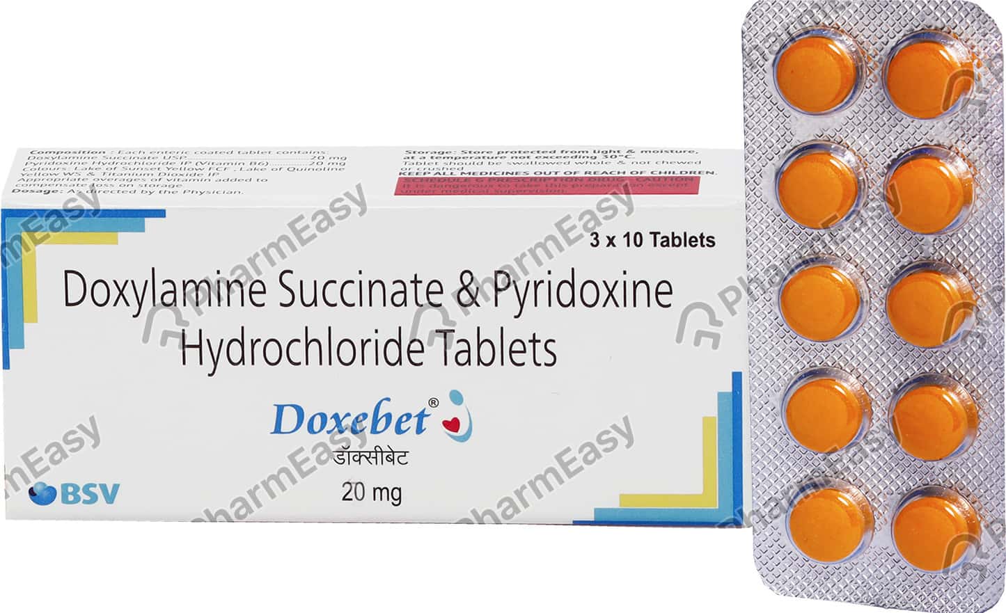 Buy Doxebet 20mg Strip Of 10 Tablets Online at Flat 15% OFF | PharmEasy