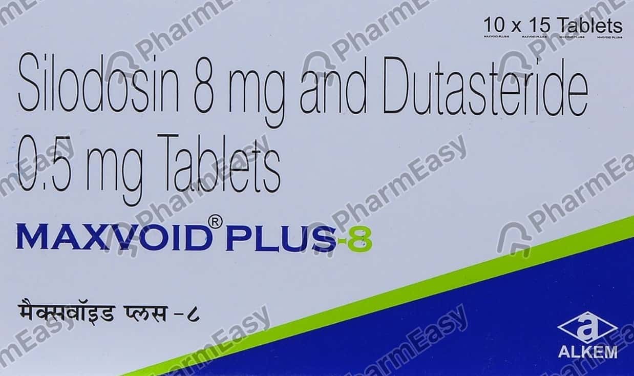 Maxvoid Plus 8mg Cp Strip Of 30 Tablets: Uses, Side Effects, Price ...
