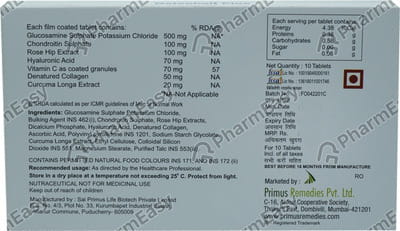 Buy Osteohalt Plus Strip Of 10 Tablets Online & Save Up to 24% at PharmEasy