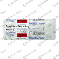 Dapabite 5 MG Tablet (10): Uses, Side Effects, Price & Dosage | PharmEasy