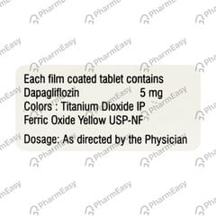 Dapabite 5 MG Tablet (10): Uses, Side Effects, Price & Dosage | PharmEasy