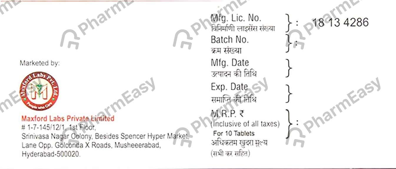 Metolol Mf 50 MG Tablet (10): Uses, Side Effects, Price & Dosage ...