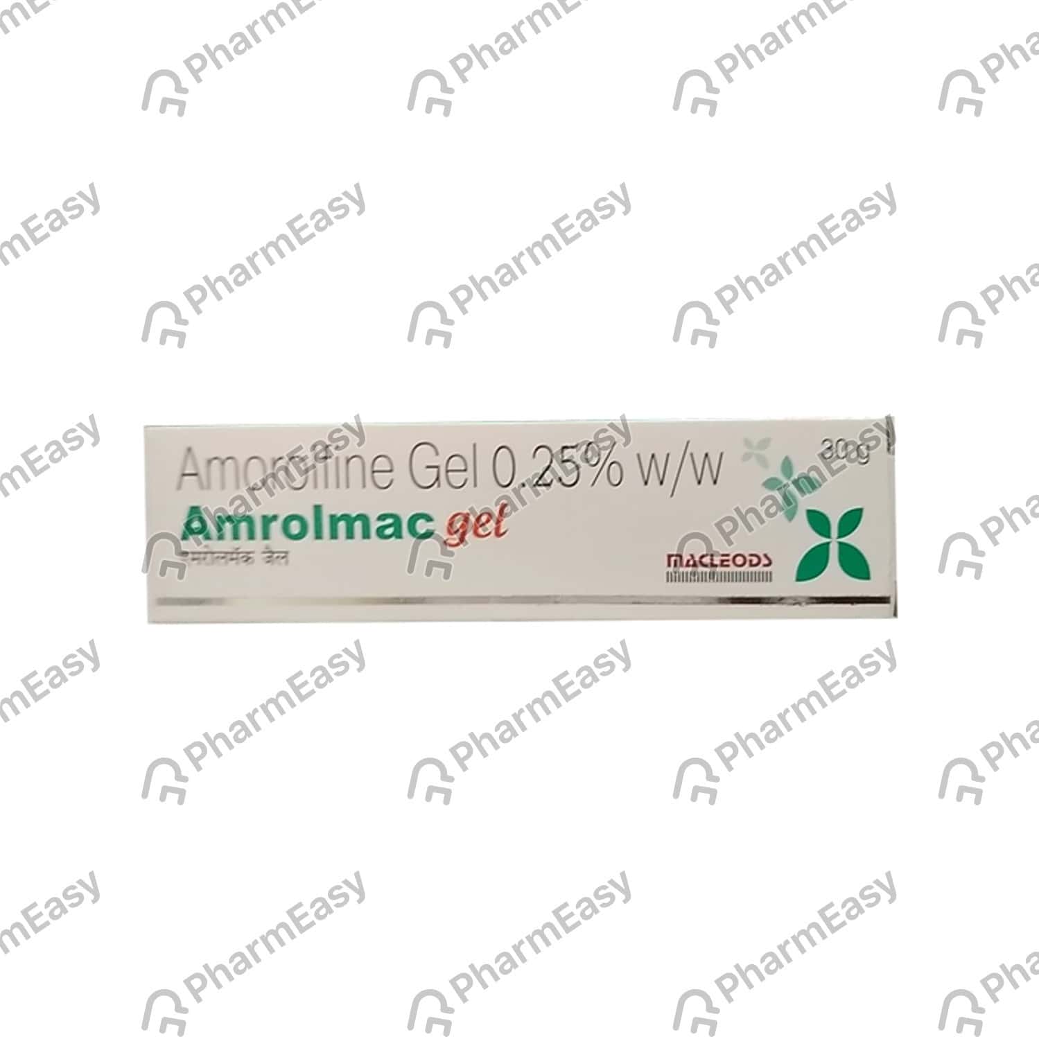 Amrolmac 0.25 % Gel (30): Uses, Side Effects, Price & Dosage | PharmEasy