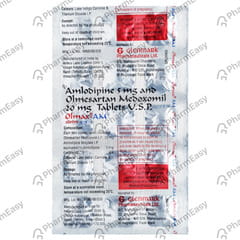 Olmixtro Am 20mg Strip Of 10 Tablets: Uses, Side Effects, Price ...