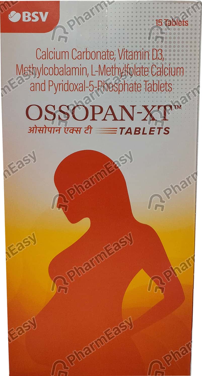 Ossopan Xt Strip Of 15 Tablets: Uses, Side Effects, Price & Dosage ...