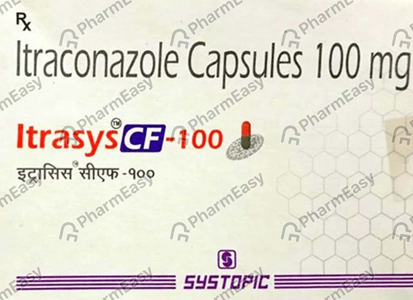 Itrasys 100 MG Capsule (4): Uses, Side Effects, Price & Dosage | PharmEasy