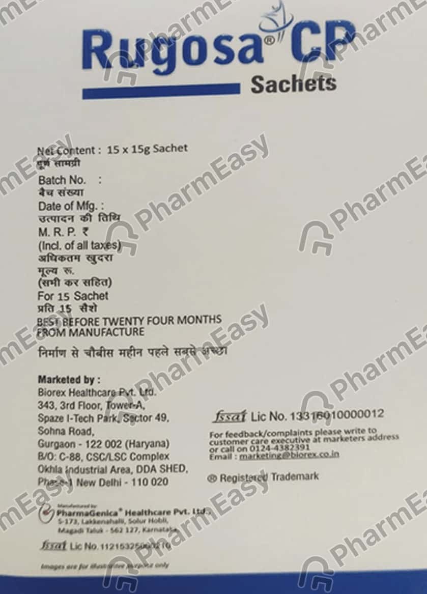 Buy Rugosa Cp Mango Flavour Sachet Of 15gm Powder Online at Flat 15% ...