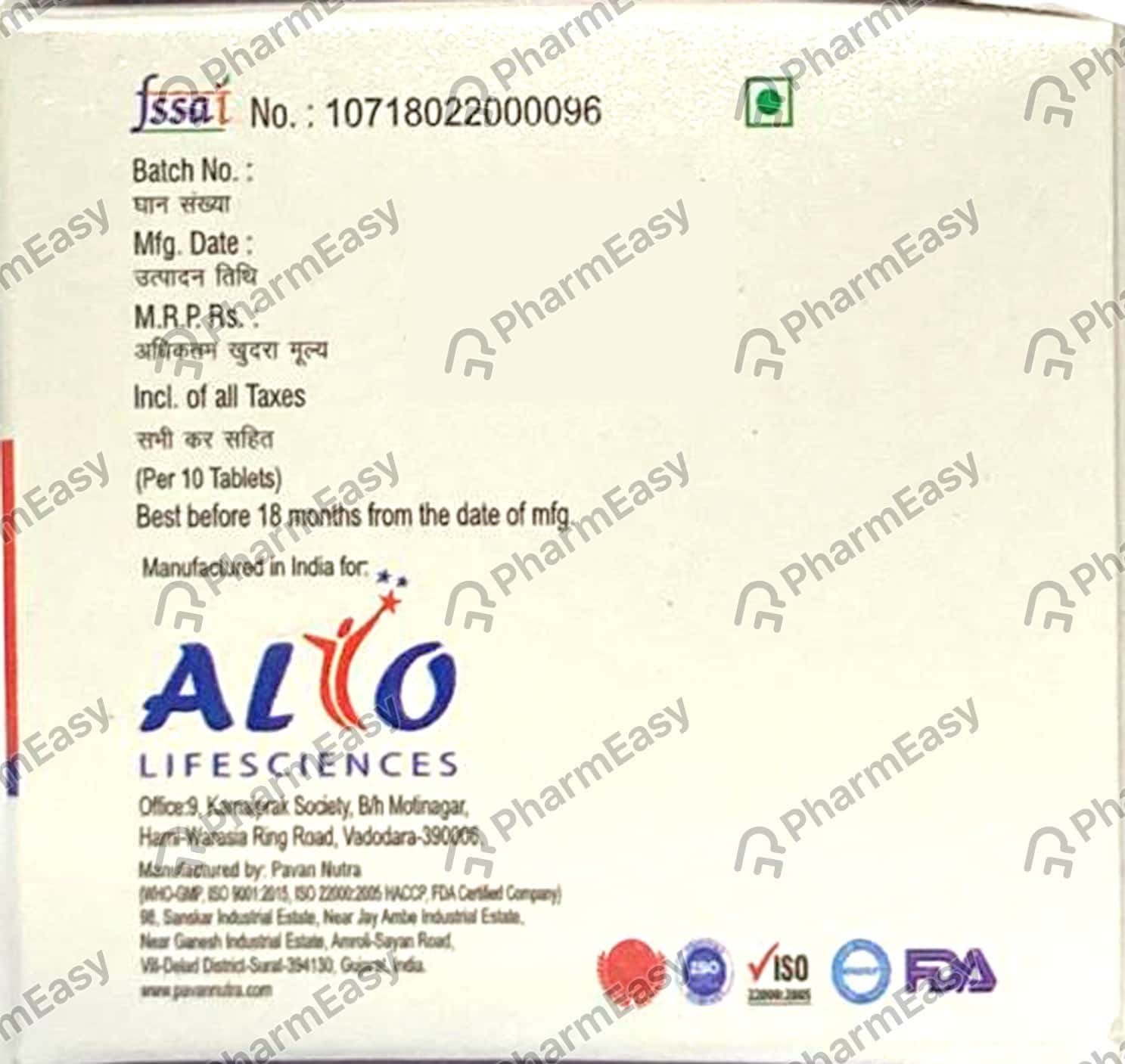 Buy Znplus 50 MG Tablet (10) Online at Flat 15% OFF | PharmEasy