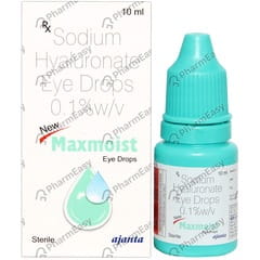 Buy Maxmoist 0.1 %W/V Eye Drop (10) Online at Flat 18% OFF* | PharmEasy