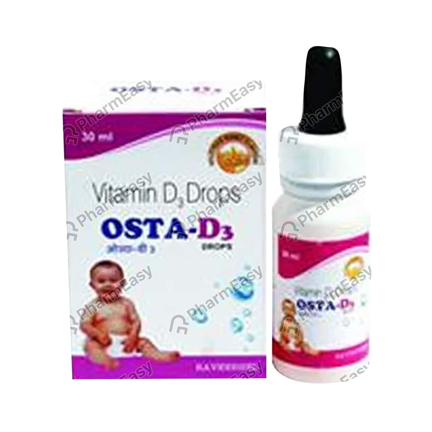 Buy Osta D3 800 IU Oral Drop (30) Online at Flat 18% OFF* | PharmEasy