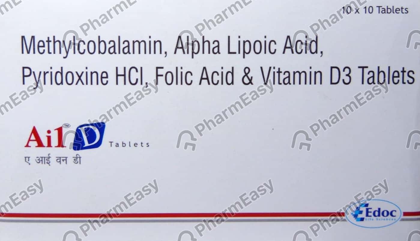 Ai1 D Strip Of 10 Tablets: Uses, Side Effects, Price & Dosage | PharmEasy