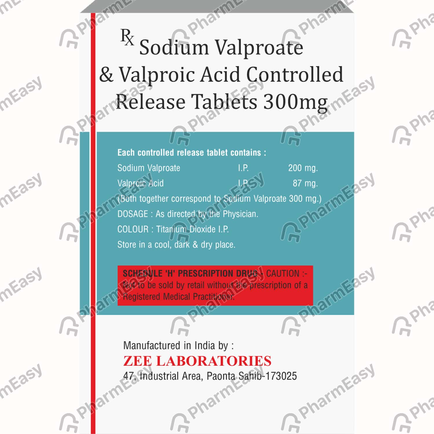 Buy Valprolex Chrono Cr 300 MG Tablet (10) Online at Flat 15% OFF ...