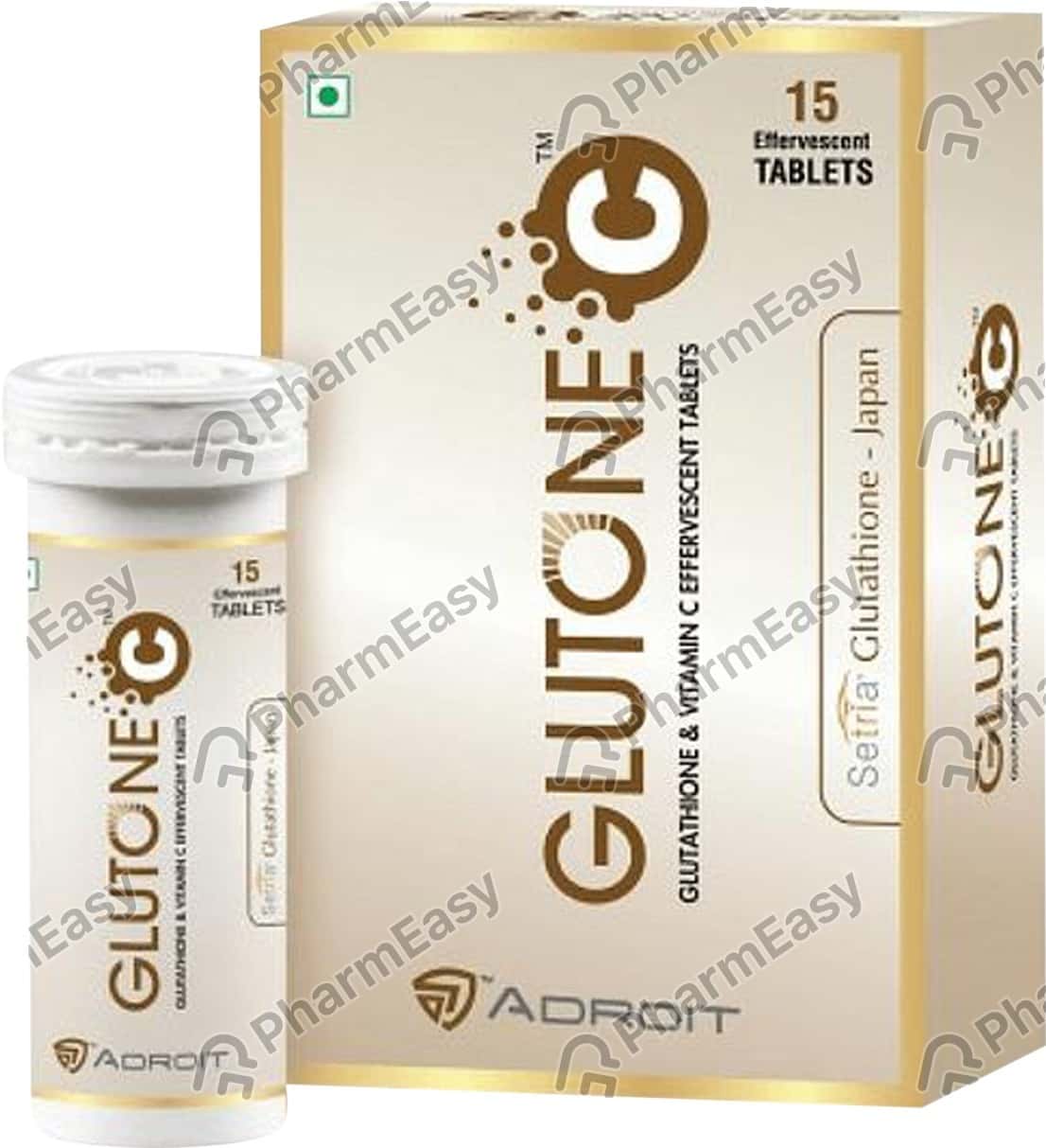 Buy GLUTONE C BOTTLE OF 15 EFFERVESCENT TABLETS Online & Get Upto 60% ...