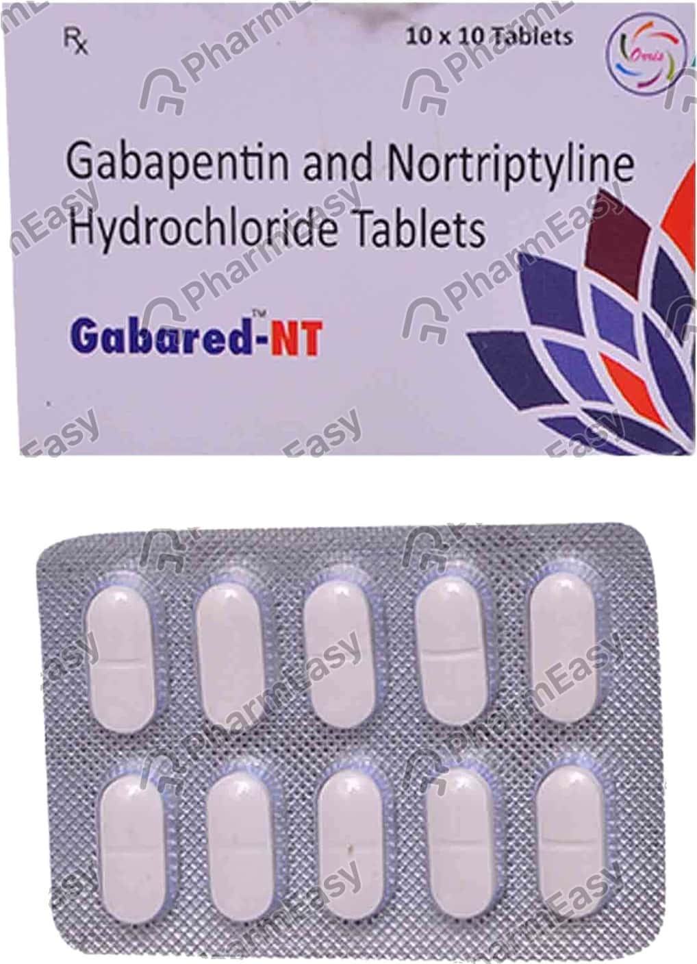 Gabared Nt Strip Of 10 Tablets: Uses, Side Effects, Price & Dosage ...
