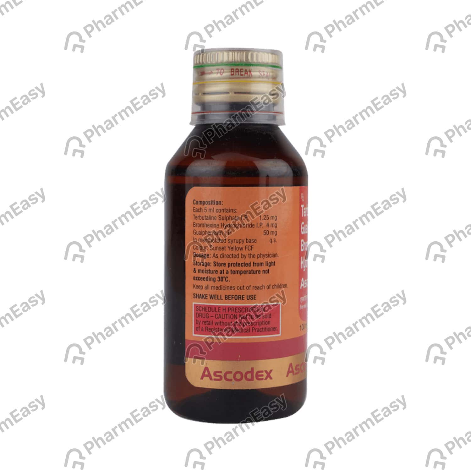 Ascodex Br Bottle Of 100ml Syrup: Uses, Side Effects, Price & Dosage ...