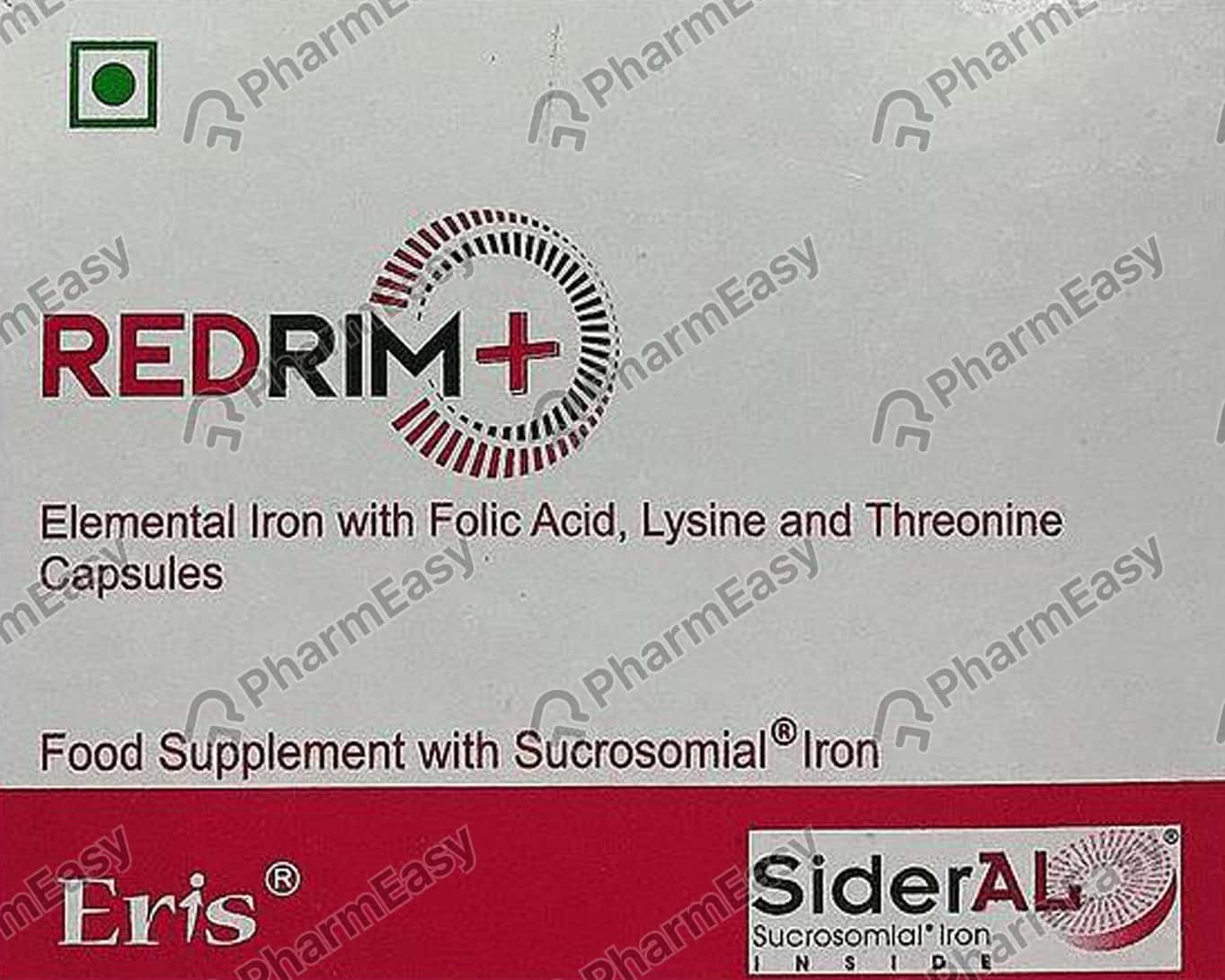 Redrim Plus Strip Of 10 Capsules: Uses, Side Effects, Price & Dosage ...