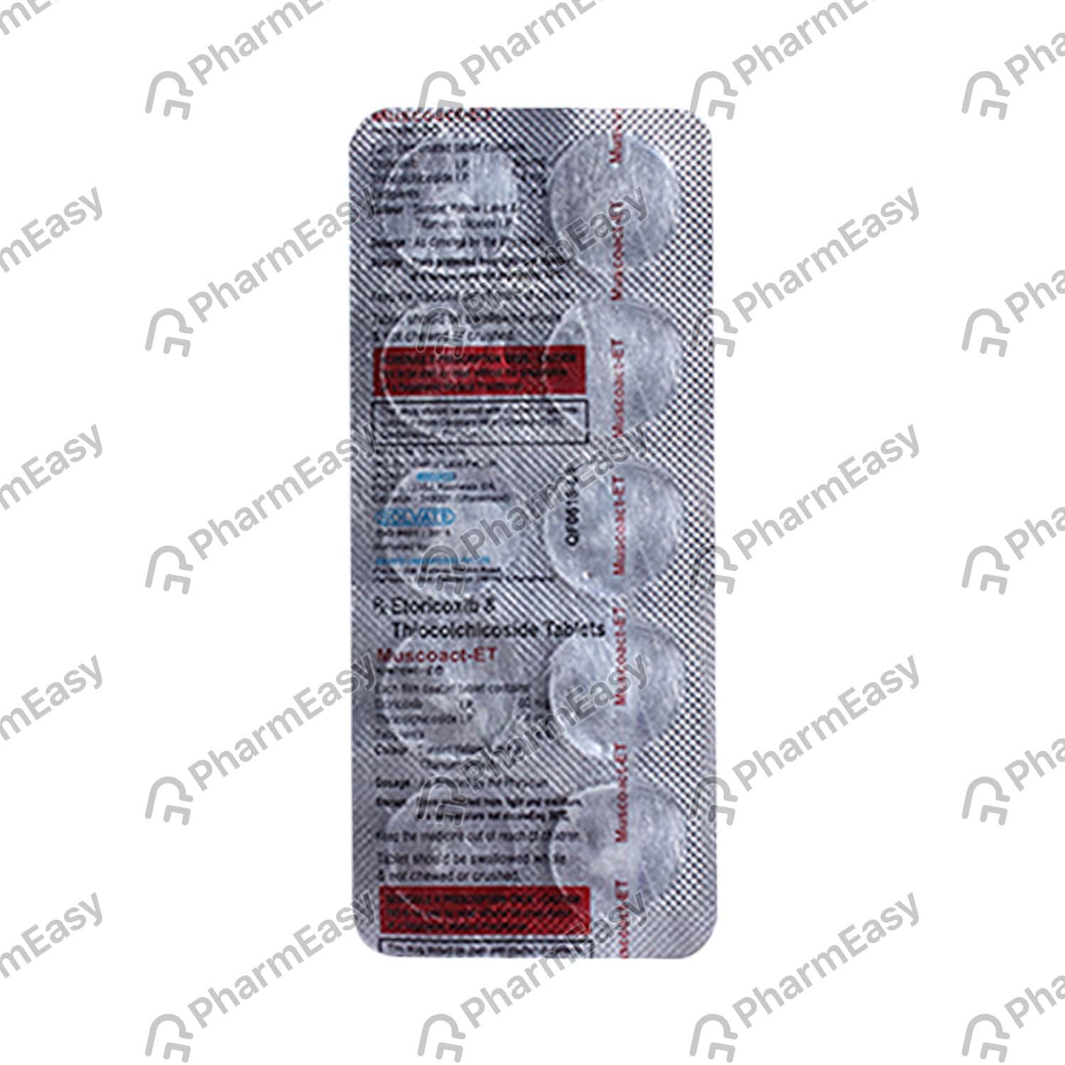 Muscoact Et Strip Of 10 Tablets: Uses, Side Effects, Price & Dosage ...