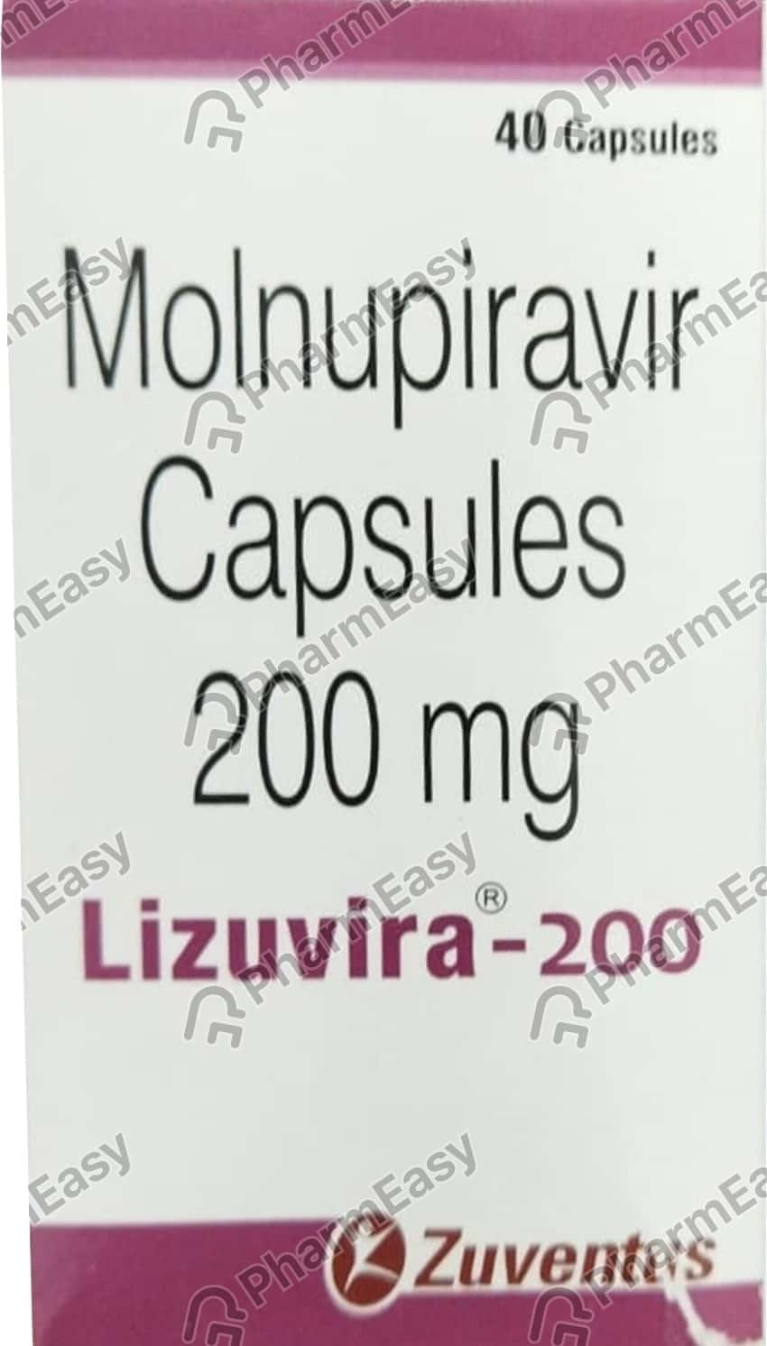 Lizuvira 200 MG Capsule (40): Uses, Side Effects, Price & Dosage ...