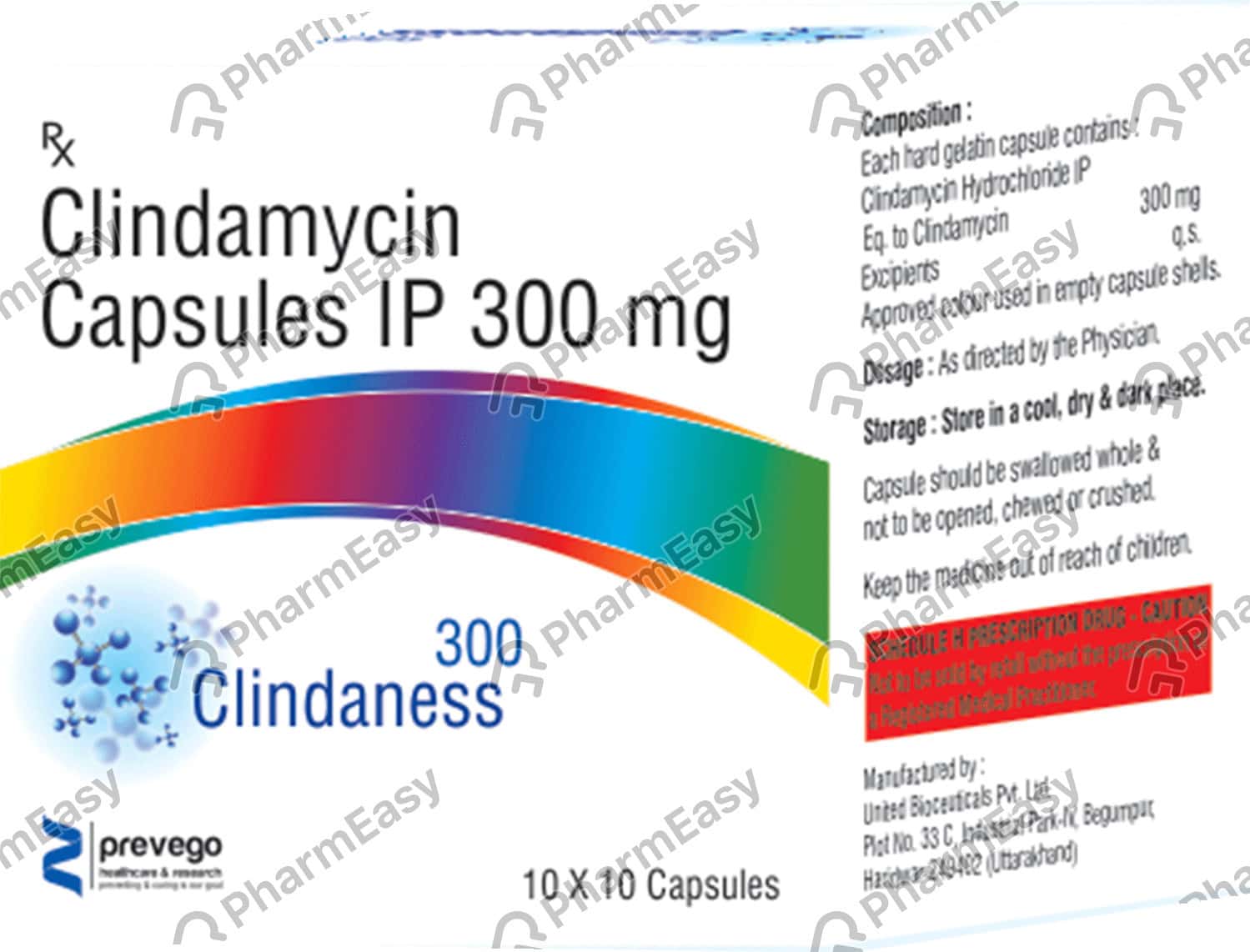 Buy Clindaness 300 MG Capsule (10) Online at Flat 15% OFF | PharmEasy