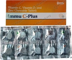 Immu C Plus Strip Of 10 Chewable Tablets: Uses, Side Effects, Price ...