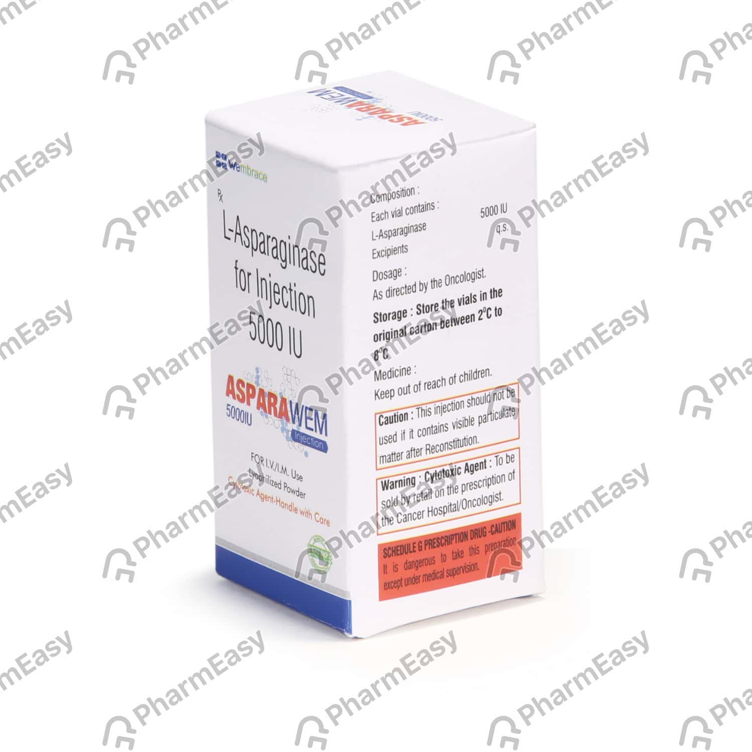 Buy Asparawem 5000 IU Powder For Injection (1) Online at Flat 15% OFF ...