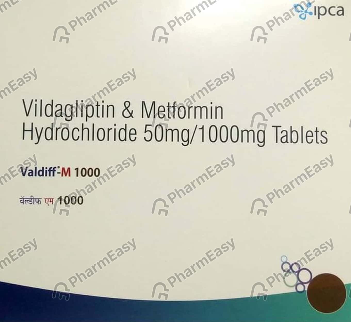 Viltab 50/1000mg Strip Of 15 Tablets: Uses, Side Effects, Price, Dosage ...