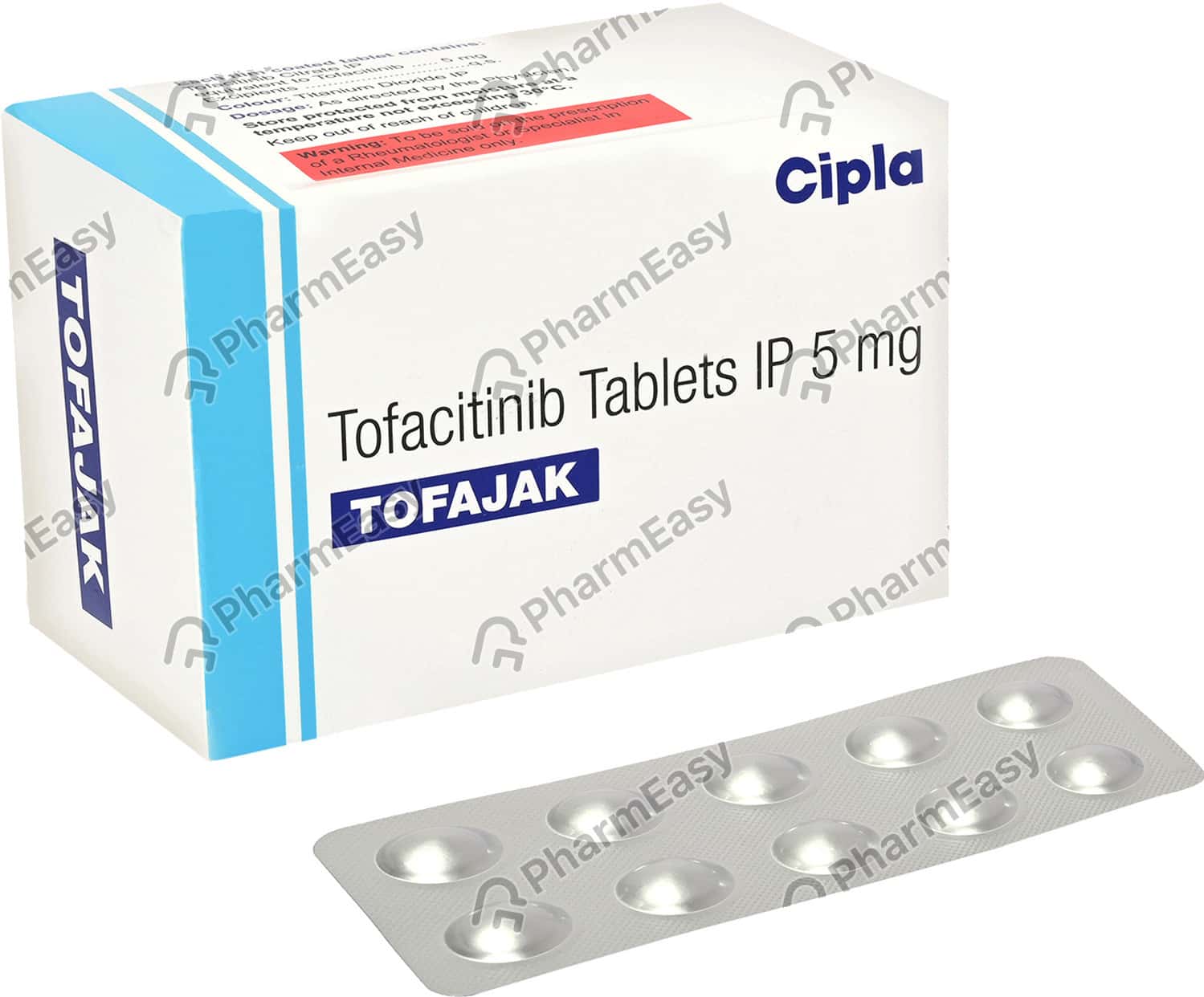 Buy Tofajak 5 MG Tablet (10) Online at Flat 15% OFF | PharmEasy