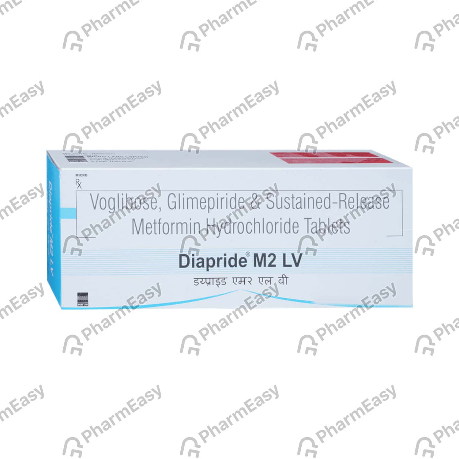 Diapride M 2mg Lv Strip Of 10 Tablets: Uses, Side Effects, Price ...