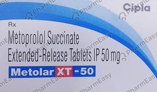 Metolar Xt 50 MG Tablet (15): Uses, Side Effects, Price, Dosage ...