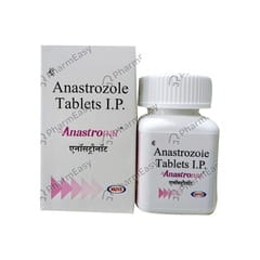 Buy Anastronat 1 MG Tablet (10) Online at Flat 18% OFF* | PharmEasy
