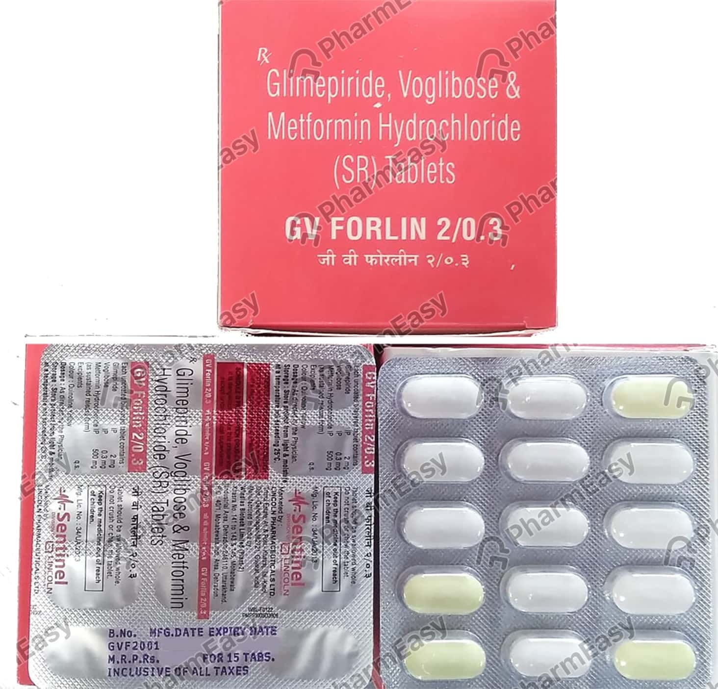 Gv Forlin 2/0.3mg Strip Of 15 Tablets: Uses, Side Effects, Price ...