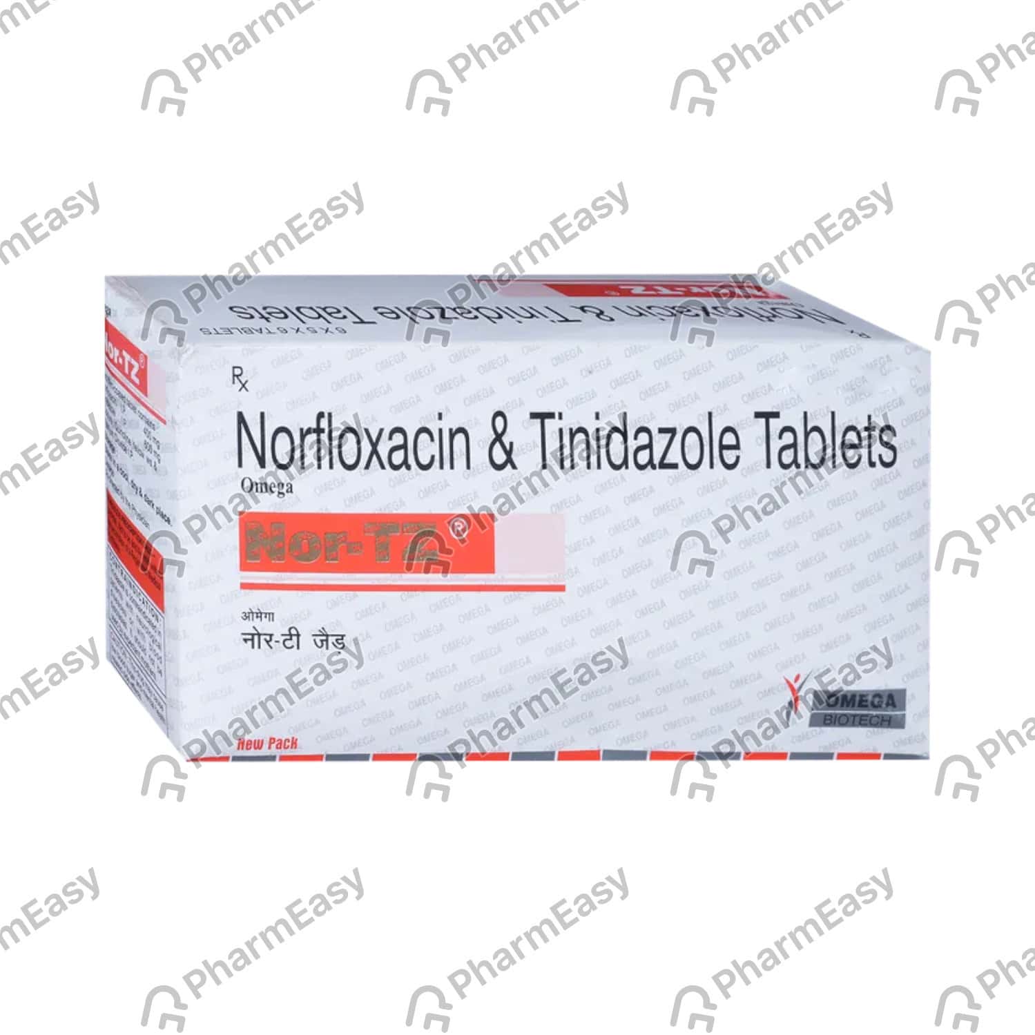 Omega Nor Tz Strip Of 6 Tablets: Uses, Side Effects, Price & Dosage ...